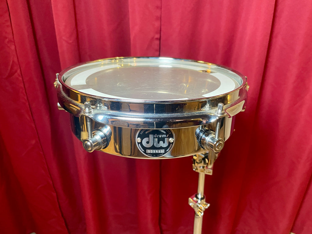 DW 8" Piccolo Tom Drum Chrome Drum Workshop 2.5x8 Black Badge – Drugan ...