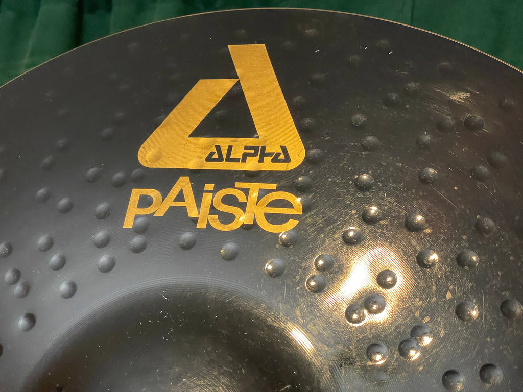 20" Paiste Alpha Metal Ride Cymbal Black 2710g Slipknot – Drugan's ...