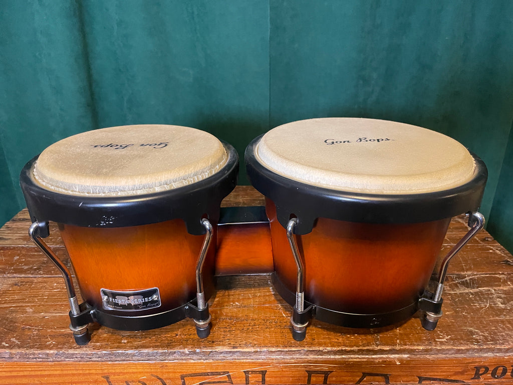 Gon Bops Fiesta Series Bongo 7" & 8.5" Sunburst FS785SB – Drugan's ...