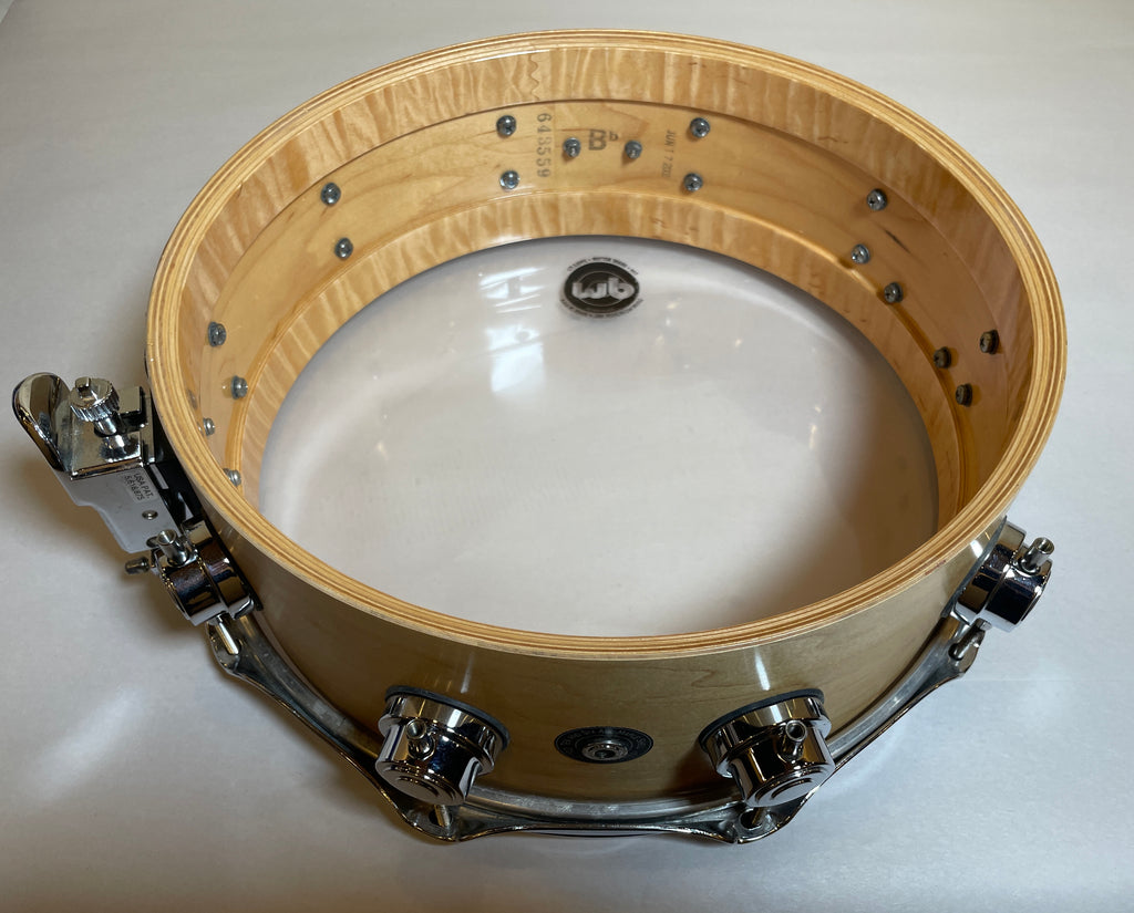 DW Collector's Series 5x14 Maple Snare Drum Natural Drum Workshop Ten ...