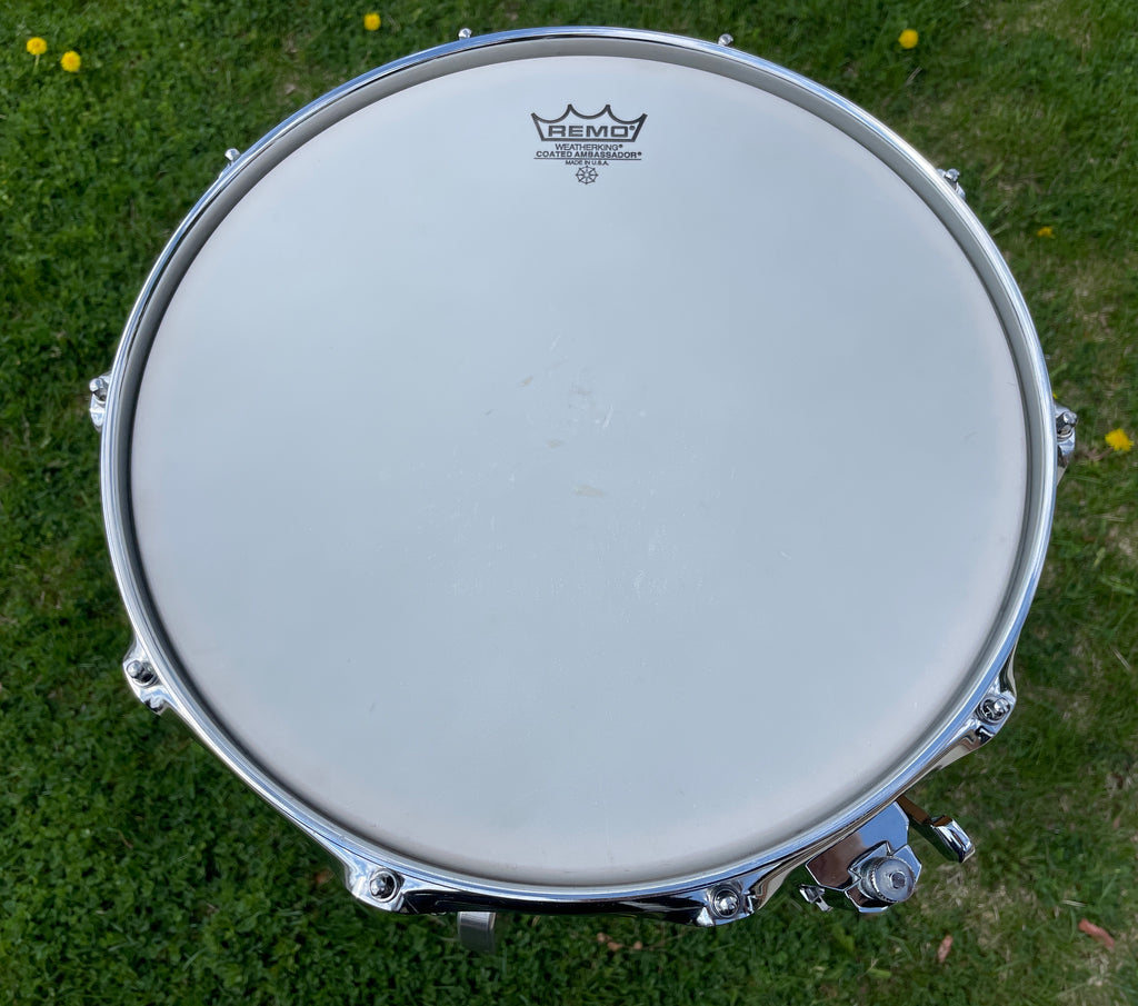 DW Collector's Series Acoustic EQ 6x14 Snare Drum Natural Drum Worksho ...