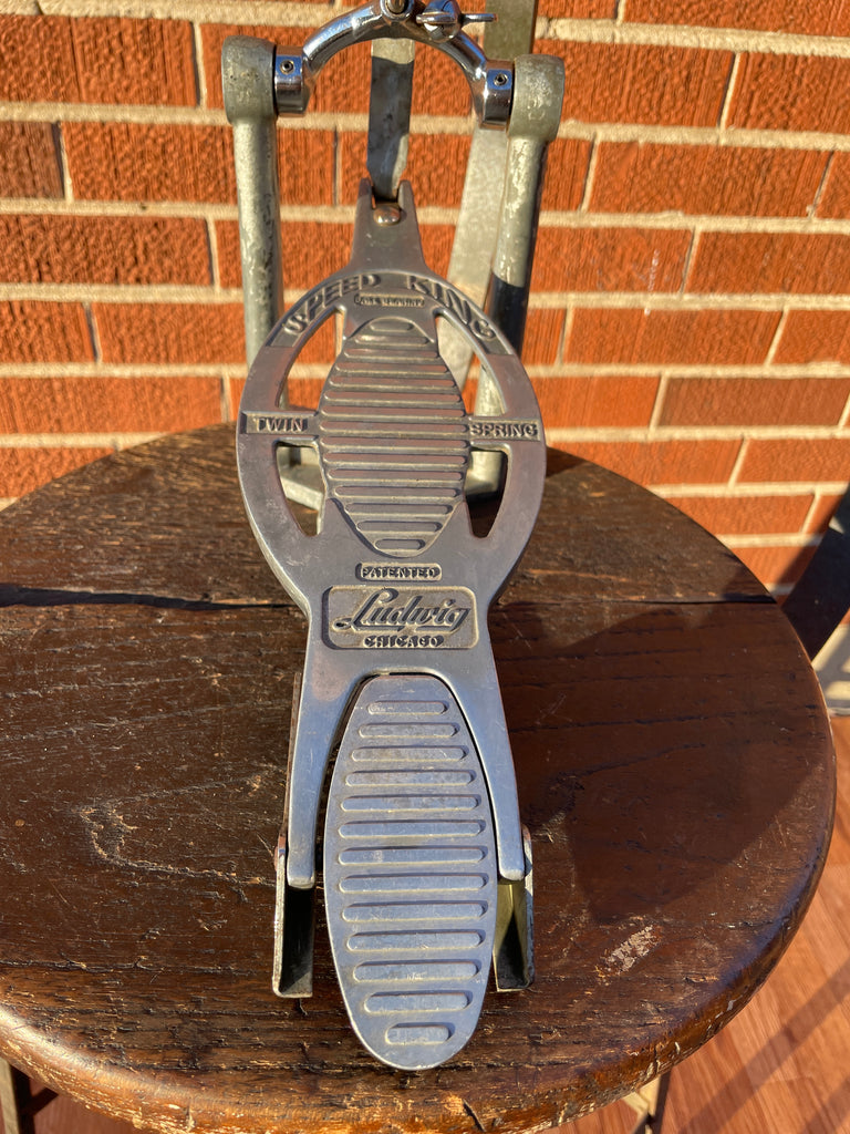 Vintage Ludwig Twin Spring Speed King Bass Drum Pedal – Drugan's Drums ...