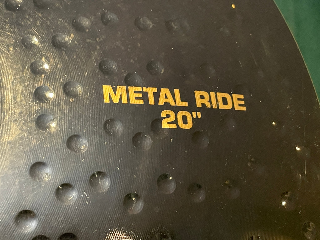 20" Paiste Alpha Metal Ride Cymbal Black 2710g Slipknot – Drugan's ...