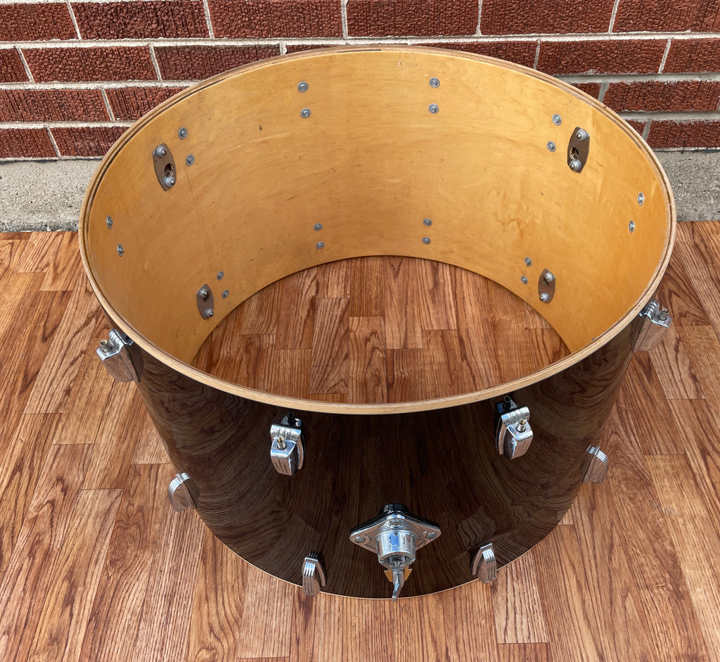 1980s Ludwig Monroe Badge Drum Set Black Cortex 26/15/18/20 – Drugan's ...