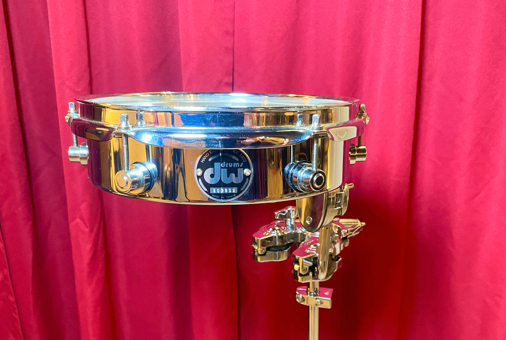 DW 8" Piccolo Tom Drum Chrome Drum Workshop 2.5x8 Black Badge – Drugan ...