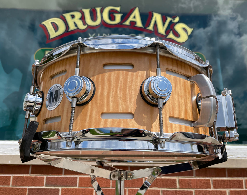 DW Collector's Series Acoustic EQ 6x14 Snare Drum Natural Drum Worksho ...