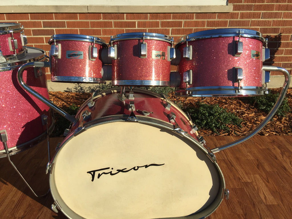 Trixon Speedfire 0/700 in Pink Sparkle - Amazing! – Drugan's Drums ...