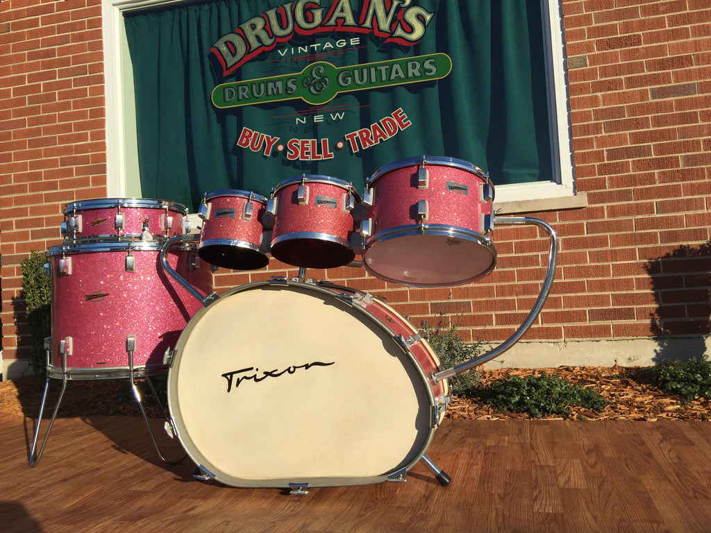 Trixon Speedfire 0/700 in Pink Sparkle - Amazing! – Drugan's Drums ...