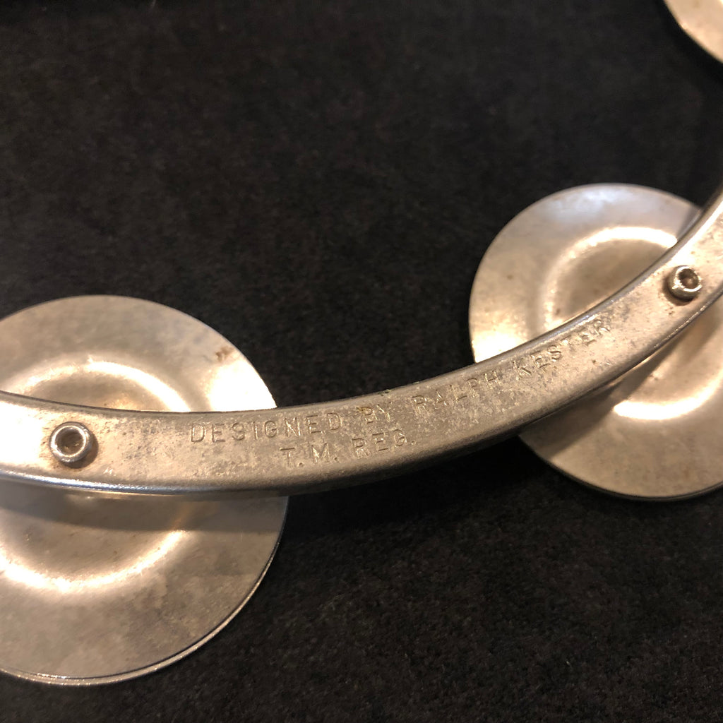 Vintage Original Ralph Kester Ching Ring Hi-Hat Tambourine John Bonham ...
