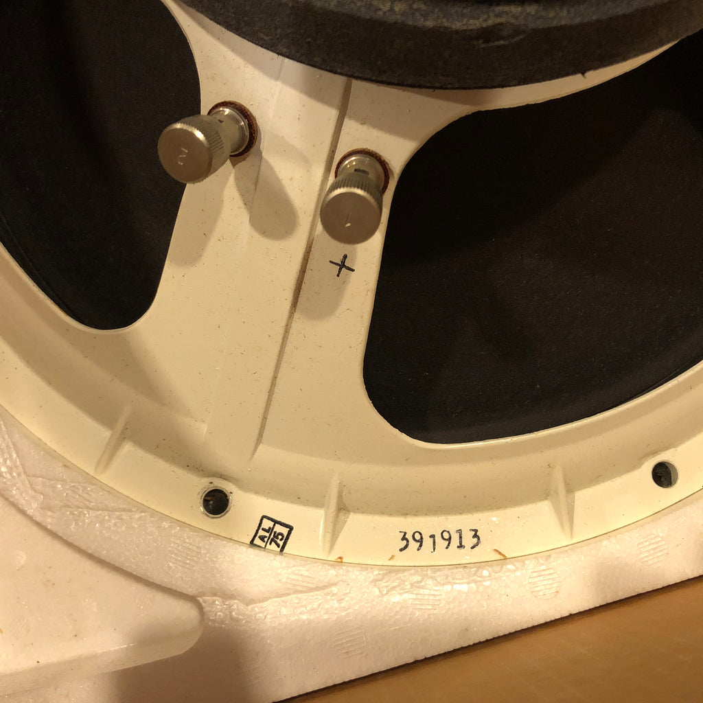 Vintage 1969 Altec Lansing 421A Dia-Cone 100w Bass Guitar Speaker w/ O ...