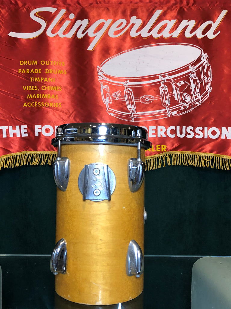 Vintage 1970s Slingerland 10x6 Concert Tom Drum Natural – Drugan's Drums & Guitars