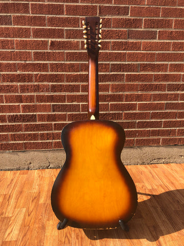 1960s Harmony Stella H912 12-String Acoustic Guitar Sunburst - Kurt Co ...