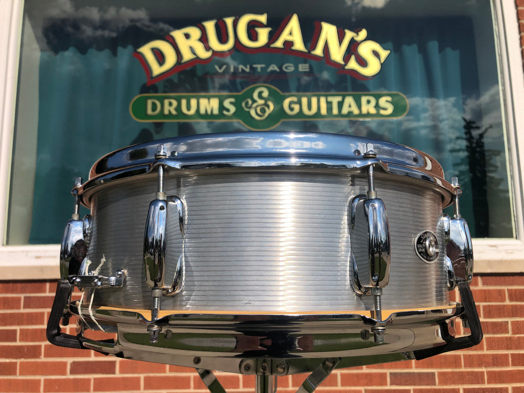 1970s Slingerland No. 140 5x14 Ribbed Aluminum Snare Drum – Drugan's ...