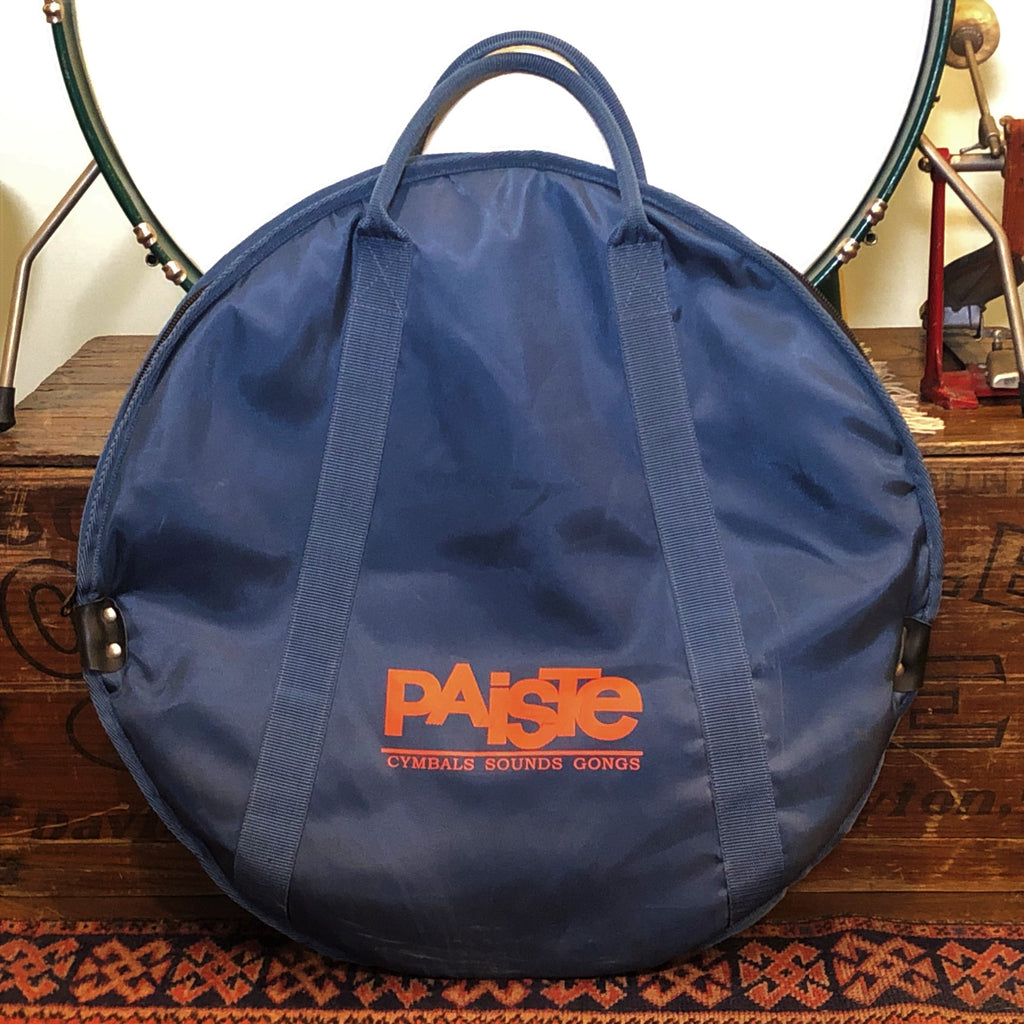 Vintage 20" Paiste Cymbal Bag Blue / Orange – Drugan's Drums & Guitars