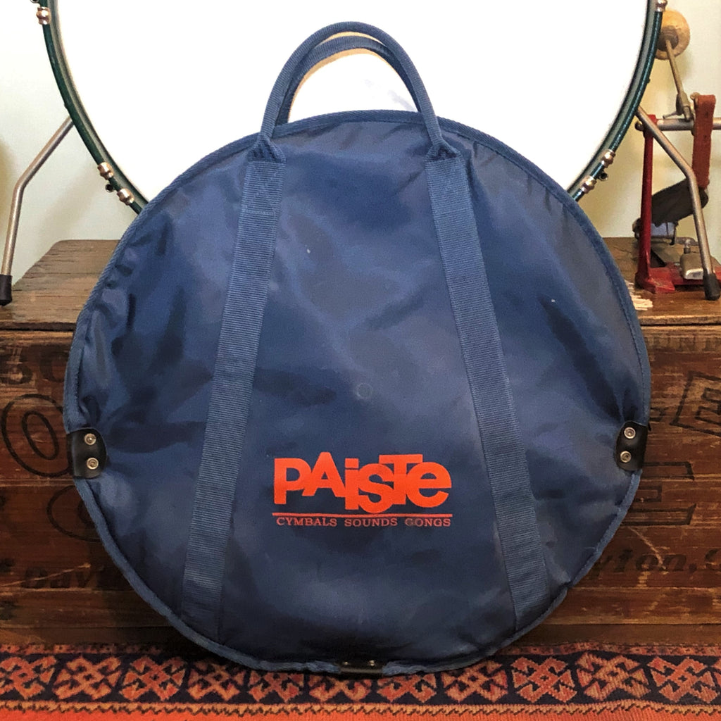 Vintage 20" Paiste Cymbal Bag Blue / Orange – Drugan's Drums & Guitars