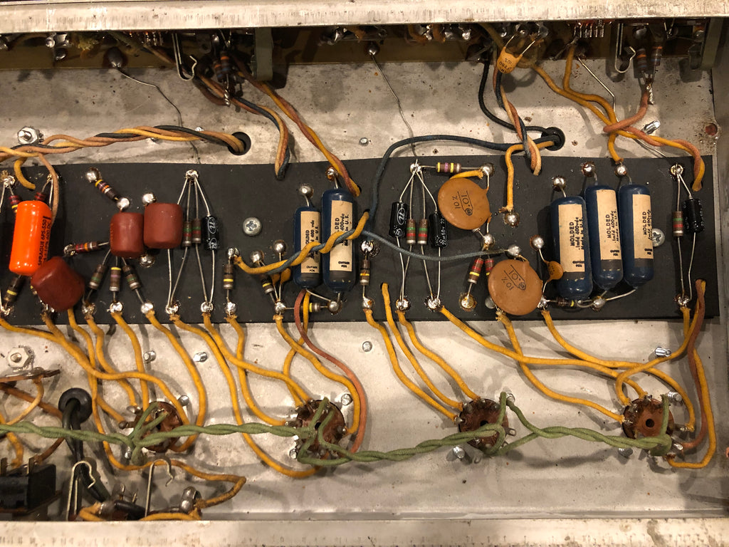 1968 Fender Silverface Bassman Amplifier Head AB165 – Drugan's Drums ...