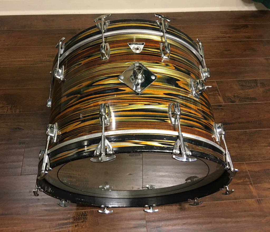 Ludwig Standard Lemon Strata Drum Set Super Classic – Drugan's Drums ...